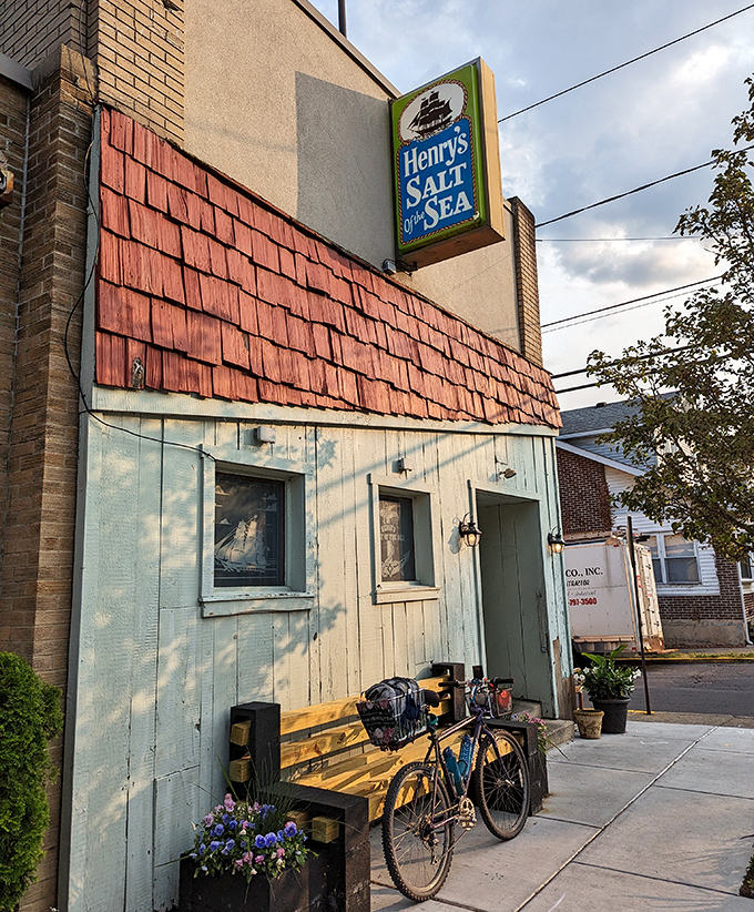 Henry's weathered facade tells stories of countless seafood feasts. This unassuming spot has been hooking Allentown diners for decades.
