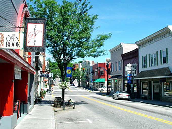 Lewisburg's stately architecture and tree-lined streets offer postcard views without the premium postage.