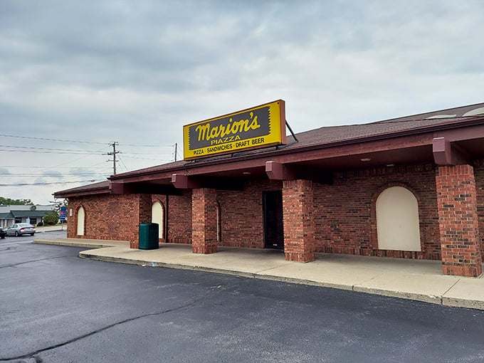 Marion's brick fortress has weathered countless pizza cravings with Midwestern determination and pride.
