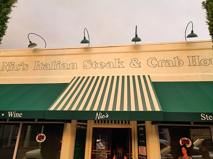 Green stripes and Italian dreams collide beautifully in this Cottonwood corner of carnivorous heaven. 