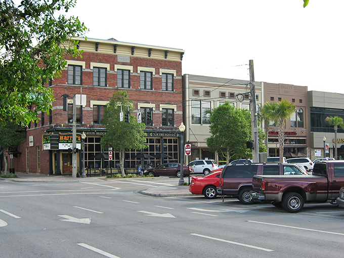 Downtown Ocala's intersection captures small-town America at its finest. Traffic lights optional, friendly neighbors guaranteed.