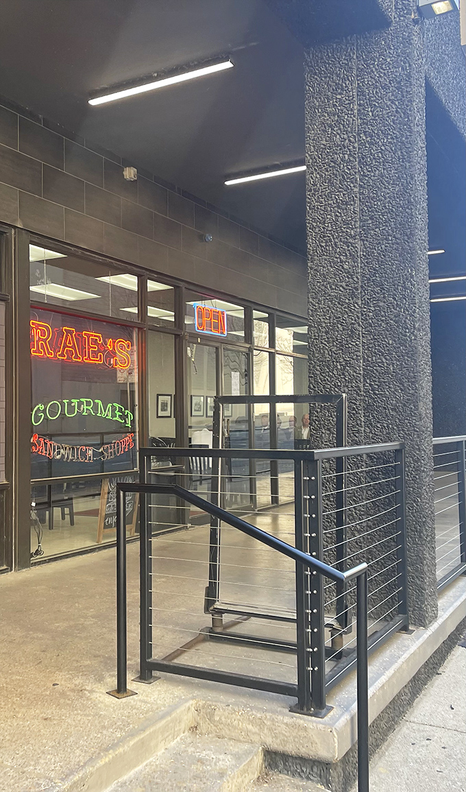 Rae's Gourmet Sandwich Shoppe sits like a culinary beacon in Nashville's urban landscape, drawing hungry souls with magnetic charm. 