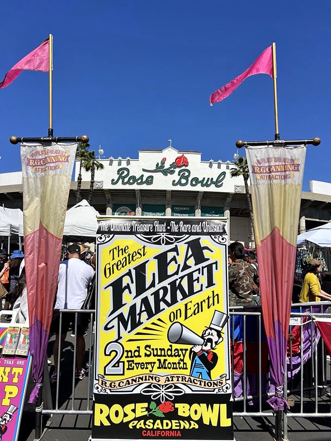 "The Greatest Flea Market on Earth" isn't just bragging&mdash;it's a promise the Rose Bowl delivers on monthly.