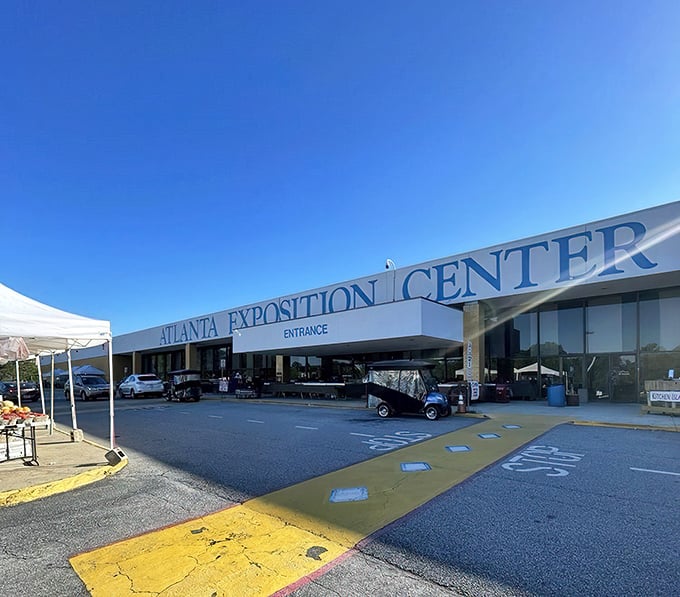 The Atlanta Exposition Center transforms monthly into the Super Bowl of antiquing, where the sport is finding treasures before anyone else.