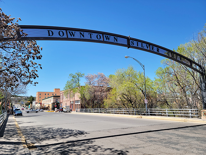 Silver City's iconic downtown arch invites you into one of New Mexico's most vibrant small towns, where history and creativity flow together.