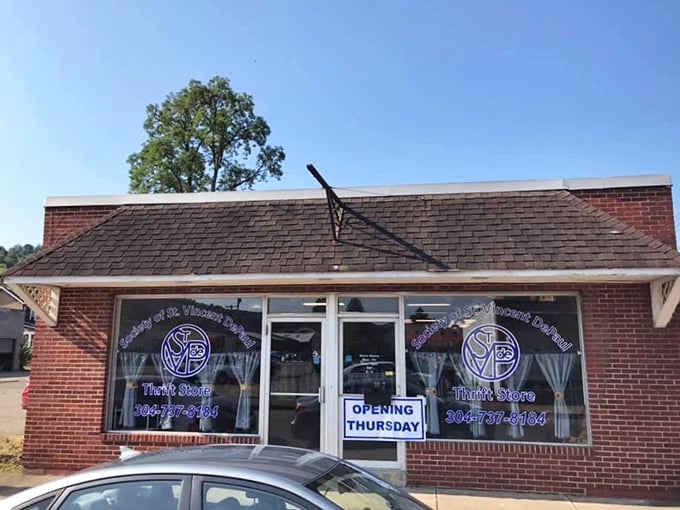 Humble beginnings, extraordinary finds! St. Vincent's modest storefront is the Clark Kent of thrift stores&mdash;superpower deals inside.