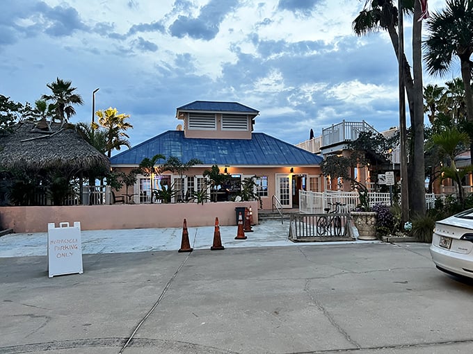 Pink building, blue skies, cold beer. The Undertow delivers the simple pleasures of beach life without any unnecessary complications.