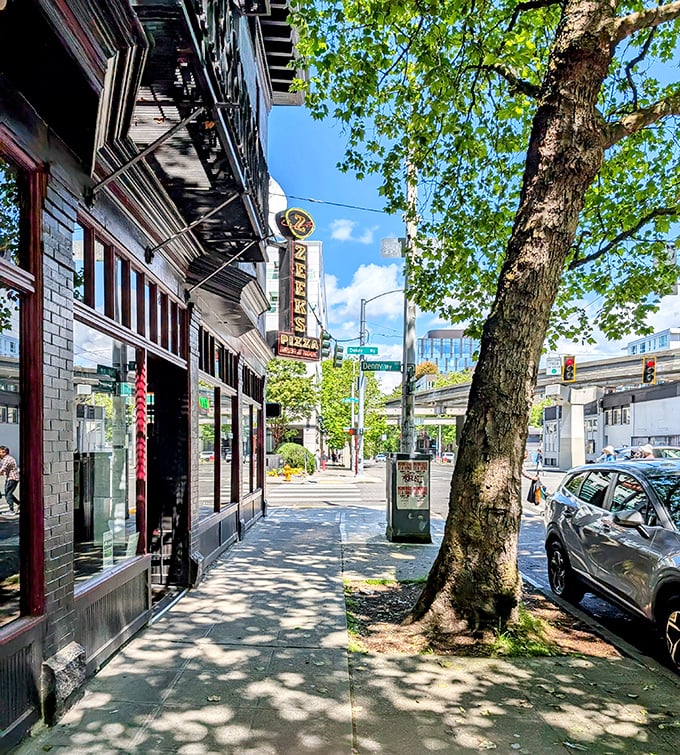 Zeeks Pizza's classic storefront has witnessed decades of first dates, celebration dinners, and "I'm too tired to cook" Tuesday nights in Seattle.