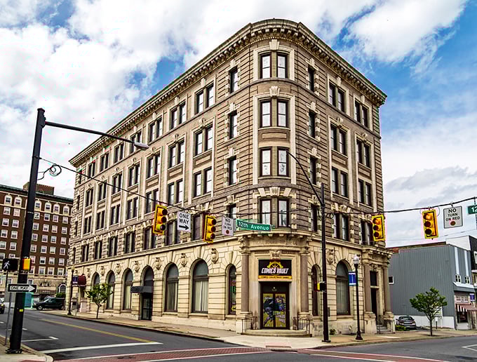 These beautiful brick buildings in downtown Altoona tell stories of a bygone era. The classic architecture makes you want to stroll down the sidewalk and peek in every window.