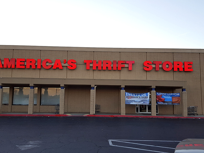 The massive storefront houses a universe of possibilities – where one person's castoffs become another's treasures.