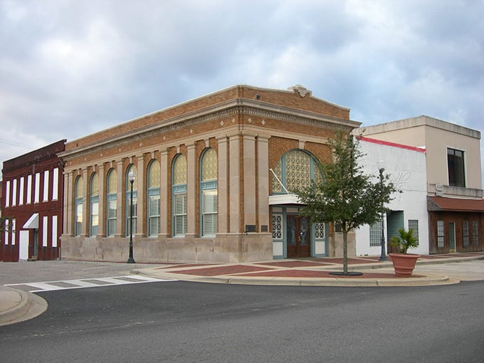 The brick buildings of Andalusia's downtown create a timeless backdrop for modern small-town life. Norman Rockwell would approve!