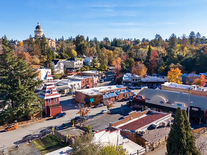 Auburn's historic buildings stand shoulder to shoulder, like old friends who've seen a century pass by together.