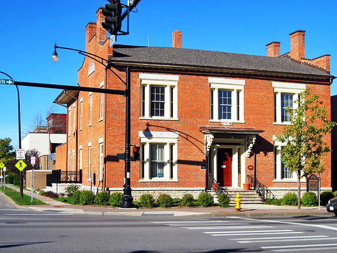 The heart of Batavia combines civic pride with architectural character, creating a downtown that feels both functional and charming.