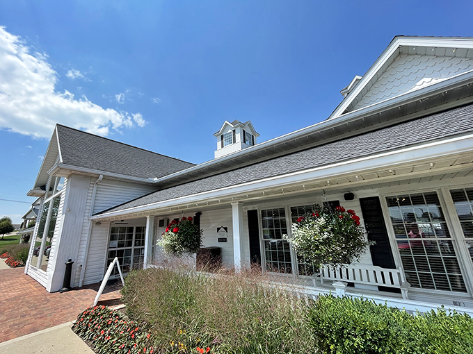 Morning light bathes Berlin Farmstead in a golden glow&mdash;nature's way of highlighting where your next memorable meal awaits.