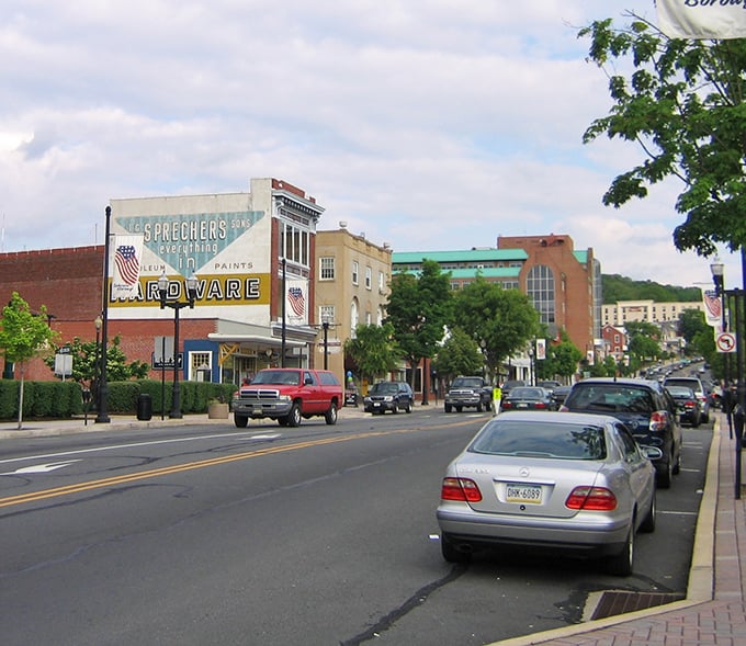 Stately architecture that houses modern delights &ndash; like finding an iPhone in your grandmother's cookie jar. The contrast makes everything more delicious.