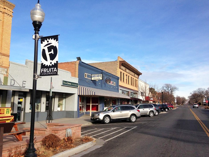 Fruita's brick buildings have witnessed generations of budget-conscious living while maintaining that "howdy neighbor" small-town charm.