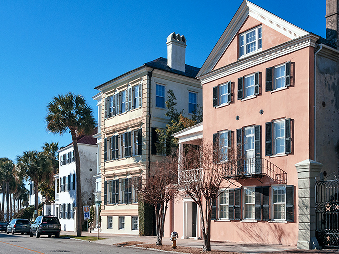 Goose Creek's historic buildings stand proudly against a clear Carolina sky - affordable elegance at its finest.
