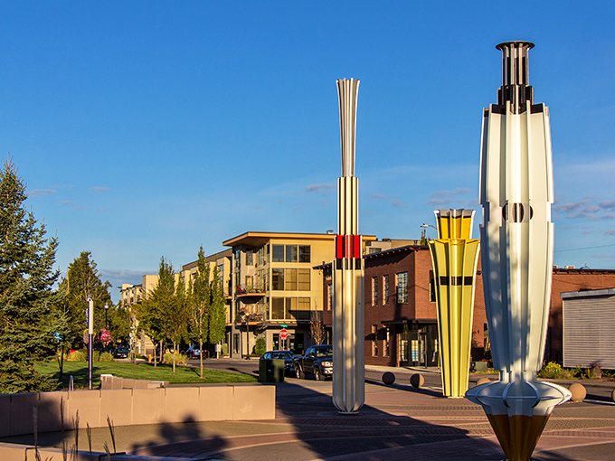 Modern shops in Gresham offer everything you need within a short walk. Car-free living saves thousands for those savvy Social Security budgets.