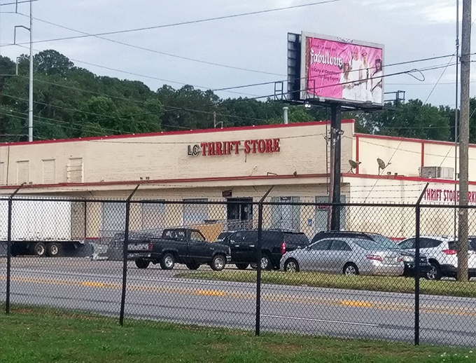 Last Chance Thrift Store: where "one man's trash" becomes your living room's conversation starter.