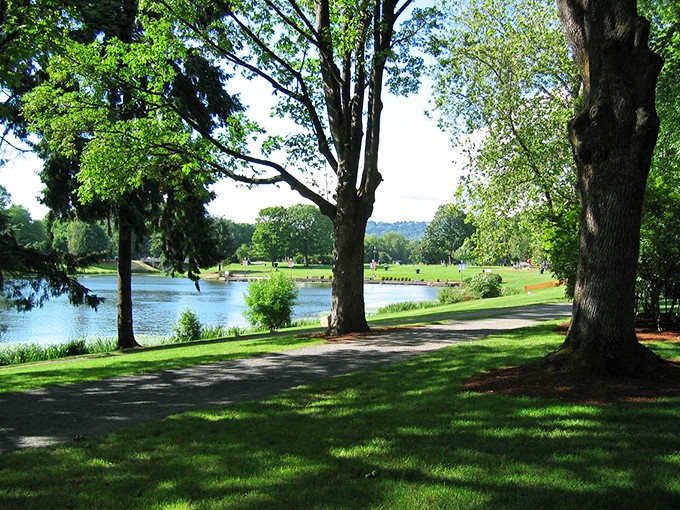 Longview's waterfront offers a perfect backdrop for pondering life's big questions or simply watching boats slip by on the mighty Columbia.