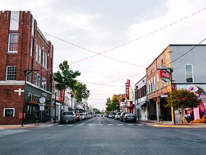 The heart of Lufkin showcases classic Texas architecture that's survived countless trends, standing proudly while strip malls come and go.