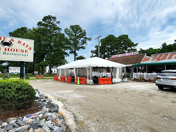 The unassuming exterior of Margie & Ray's hides decades of seafood secrets &ndash; just follow the locals and the smell of Old Bay.