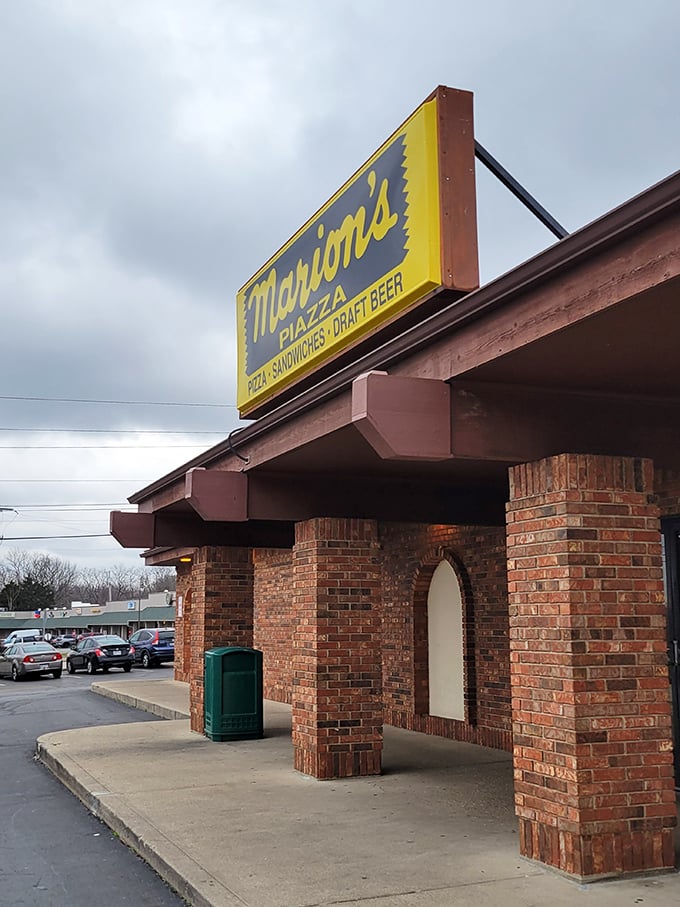 That classic yellow sign promises the kind of consistency your taste buds can trust.