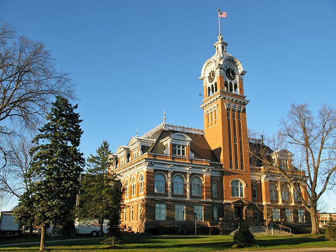 Merrill's Carnegie library stands proud &ndash; where books were borrowed, first dates happened, and life's great stories unfolded.