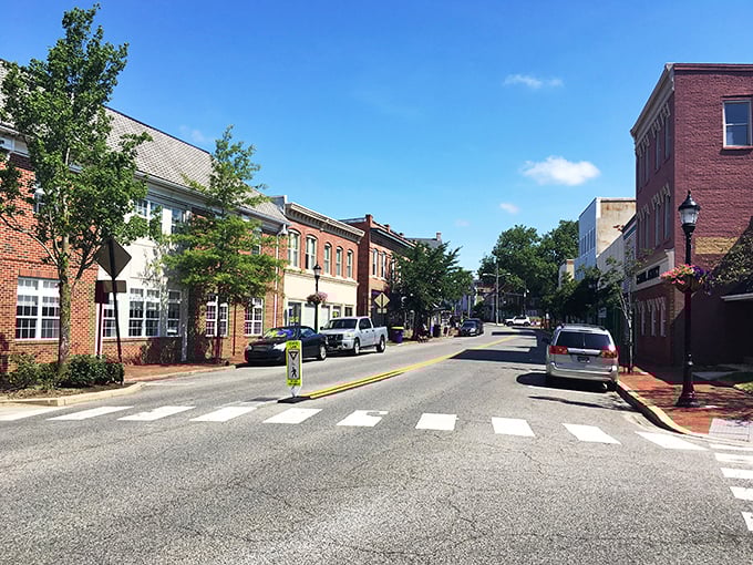 Loockerman Street welcomes visitors to Milford's heart, where local shops and eateries won't drain your retirement savings.