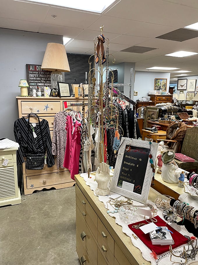 A carefully curated collection of treasures awaits at Odds & Ends Again&mdash;from statement furniture to delicate jewelry displays. & ends again (arden hills)