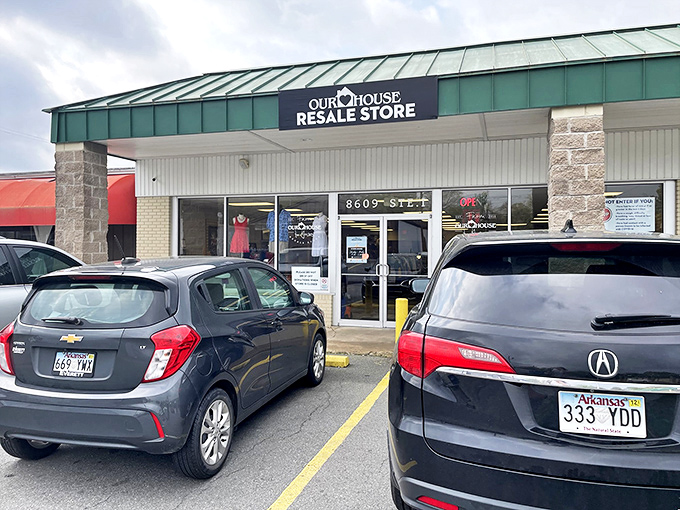 Nestled between other businesses, Our House Resale Store is the hidden gem in North Little Rock's crown.