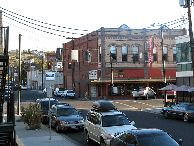 Pendleton's historic storefronts offer a glimpse into the past without sacrificing modern conveniences like, you know, indoor plumbing.