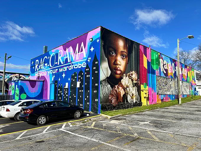 Street art meets street style at this Atlanta institution. The mural outside is just a preview of the colorful treasures within.