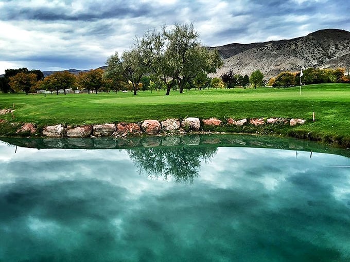 Historic stone architecture in Richfield reminds visitors of the town's pioneer roots while affordable housing brings in new residents.