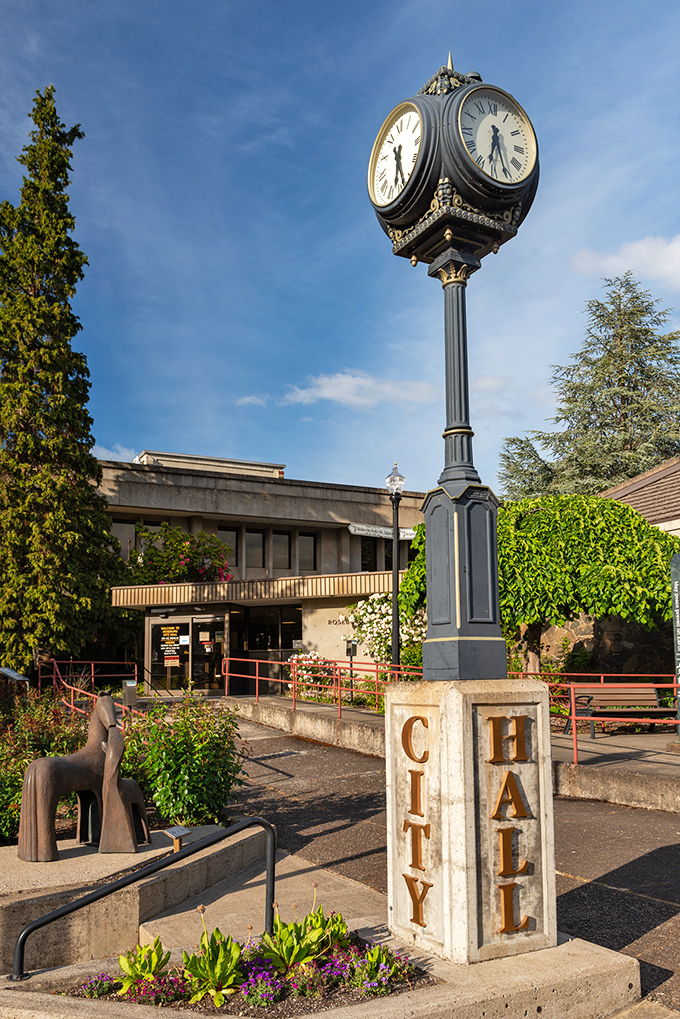 The Oregon State Capitol building stands like a gleaming white sentinel - democracy with a view is definitely the Oregon way!