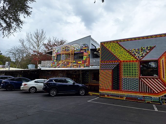 Pizza meets modern art at this kaleidoscope of color and flavor. Satchel's proves that sometimes the most creative minds make the best pizza.