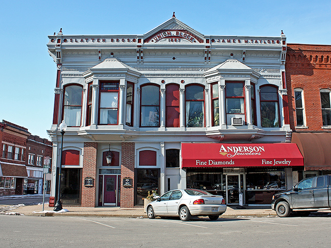This brick municipal building in Taylorville has probably seen more town gossip and local politics than a season of "Parks and Recreation."