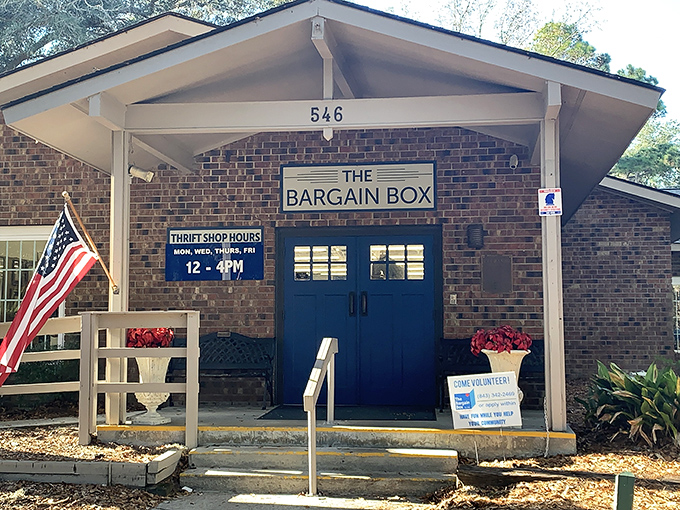 Blue doors open to a world of coastal treasures. The Bargain Box proves the best things on Hilton Head aren't always on the beach!