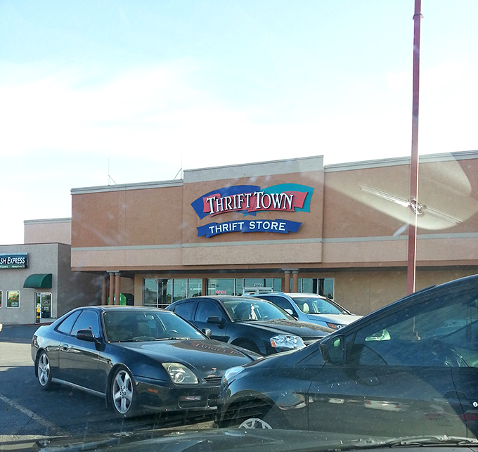 Thrift Town (San Antonio): "The cars gathered outside tell the story &ndash; this place draws a crowd for good reason."