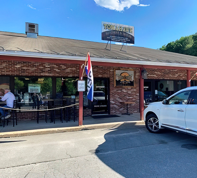 Sunshine makes everything better, especially when it's illuminating your path to prime steaks and craft beers at this local favorite.