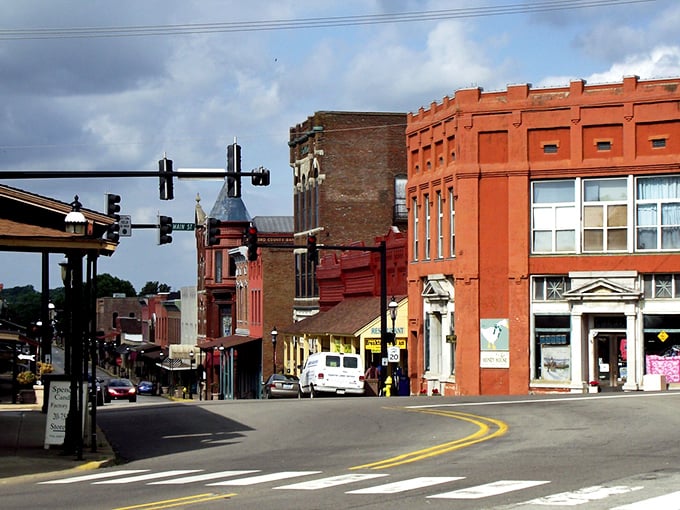 Historic downtown Van Buren maintains its old-world charm. These buildings have stories that would make your grandparents say, "Those were the days!"