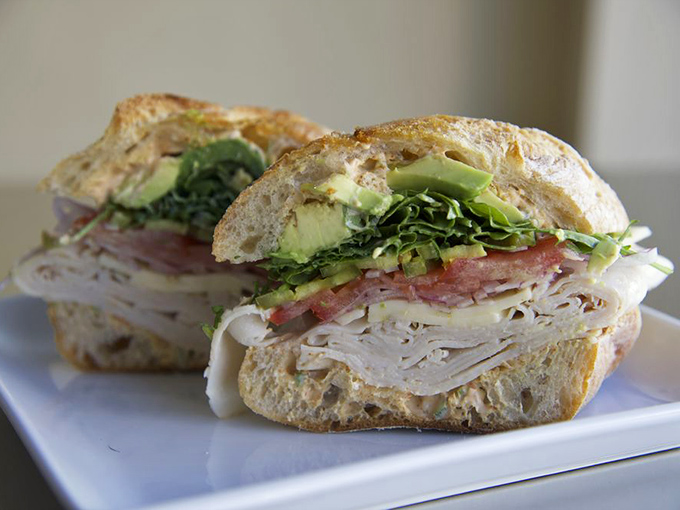 The Baja Turkey isn't just a sandwich&mdash;it's a California vacation between bread. Fresh ingredients stacked with precision that would make engineers proud.