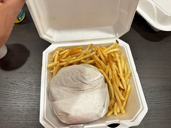 These aren't just fries; they're crispy potato vessels engineered to deliver maximum happiness. The perfect balance of crisp exterior and fluffy interior.