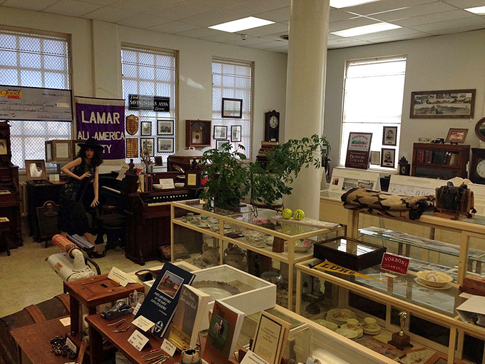 Step into Big Timbers Museum and travel back in time through Lamar's rich history. Every small town has its stories&mdash;Lamar just displays theirs better than most.