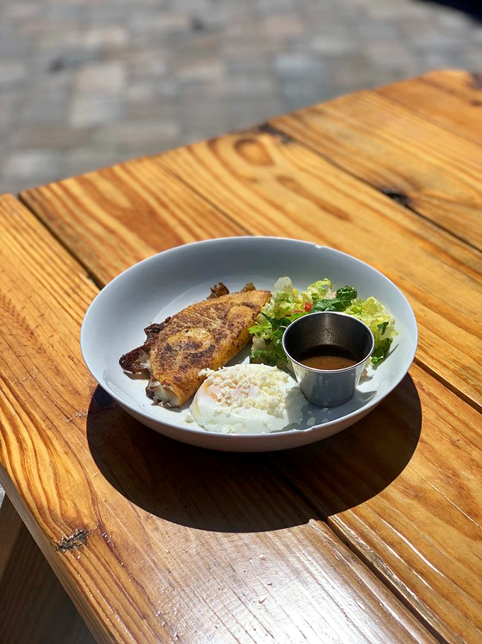 A bowl that proves soup can be a main event. This pozole rojo offers a symphony of textures and flavors in every spoonful.