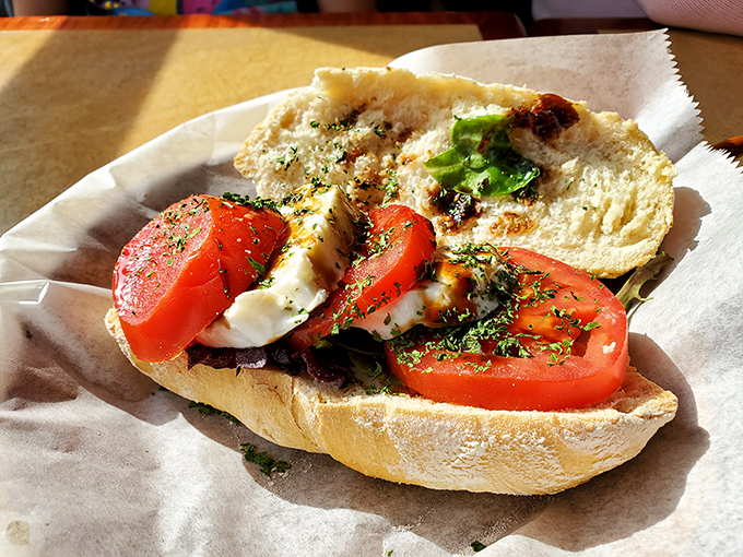 6. caprese sandwich