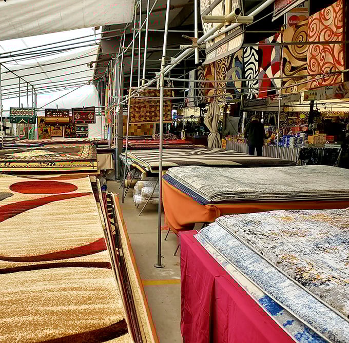 A carpet selection that rivals any flying rug collection in Aladdin's cave, minus the magic but with all the visual splendor.