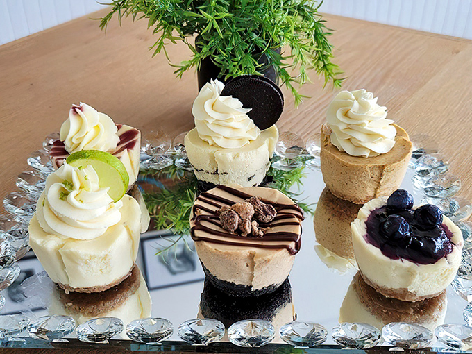 Six little reasons to skip your diet today. That key lime one is practically winking at you from the crystal platter.