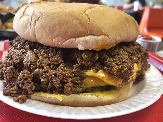 Behold the chili cheeseburger&mdash;a glorious mess that requires strategic eating, multiple napkins, and absolutely zero first-date situations.