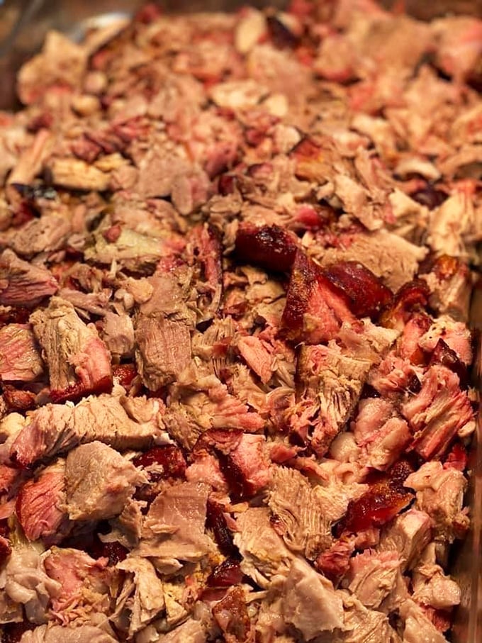 Barbecue so tender it surrendered long ago. This isn't just meat&mdash;it's a slow-cooked love letter to Southern patience.